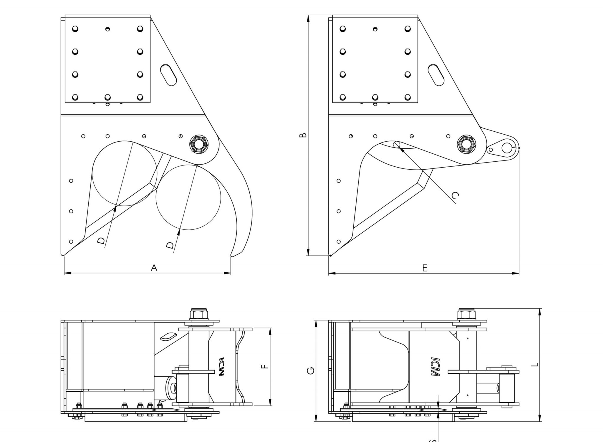 Tree Shear - The St. George Company - mulchers, respirators, excavator ...